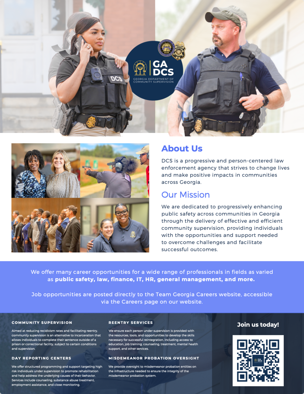 DCS Careers | Department of Community Supervision